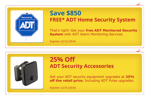 ADT Coupons for Home and Business Security Systems