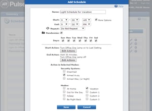 How to Set up ADT Pulse Schedules with Your Personal Web Portal