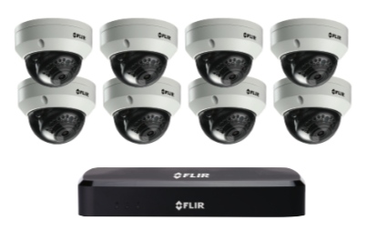 Security Camera and DVR/NVR Specifications with Flir Cloud Mobile App Setup